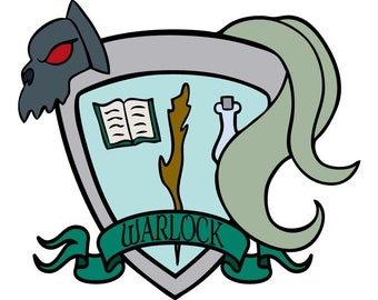 Warlock decal | Etsy