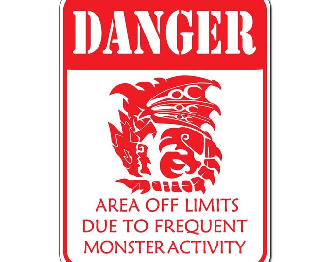 Danger Area off Limits Due to Frequent Monster Activity Rathalos ...