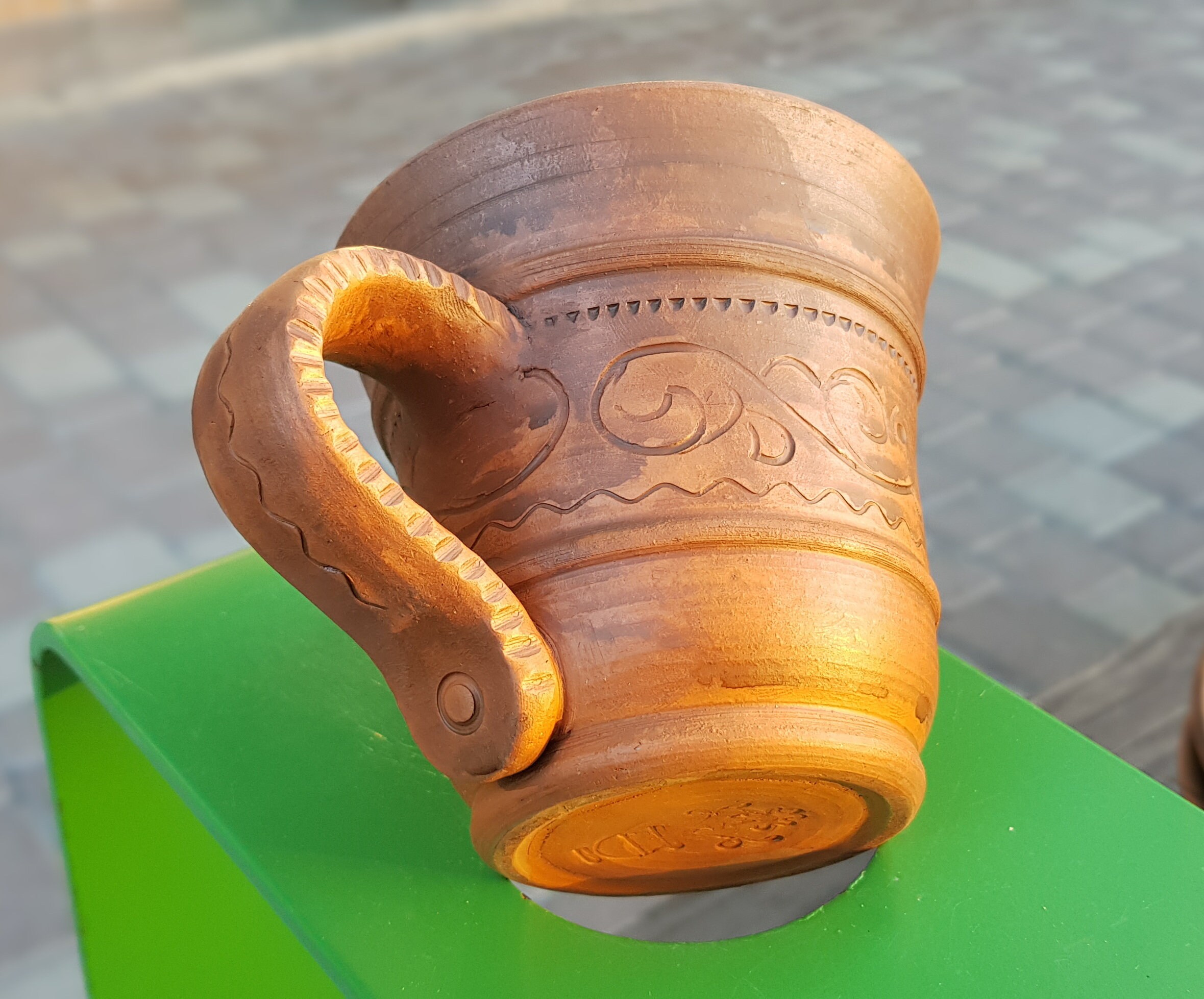 10 Oz Ukrainian Mug Ceramic Mugs Pottery Mug Ukraine Milked Etsy