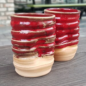 10 Oz 15 Oz 18 Oz Pottery Tumbler Cute Mug Glazed Ceramic Mug No Handle ...