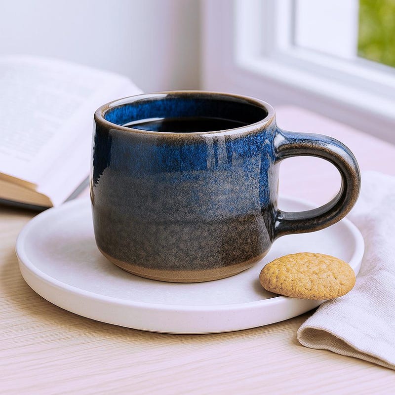 6 Ounce Ceramic Cups - Etsy