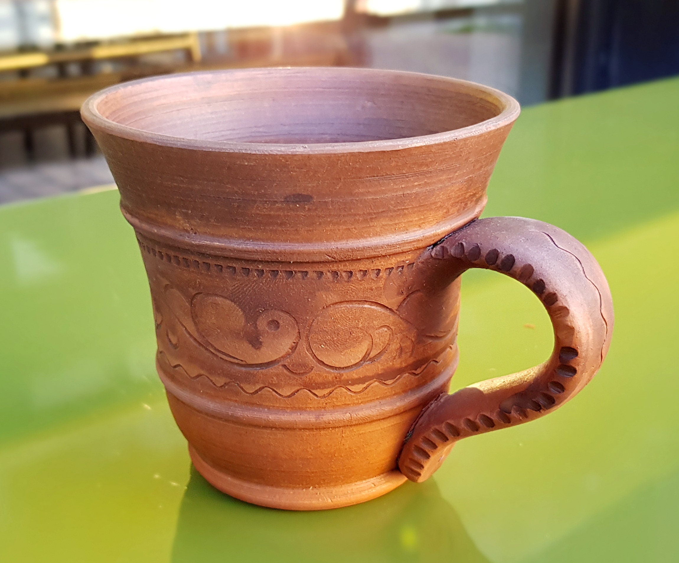 10 Oz Ukrainian Mug Ceramic Mugs Pottery Mug Ukraine Milked - Etsy