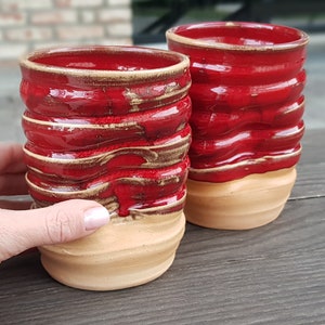 10 Oz 15 Oz 18 Oz Pottery Tumbler Cute Mug Glazed Ceramic Mug No Handle ...