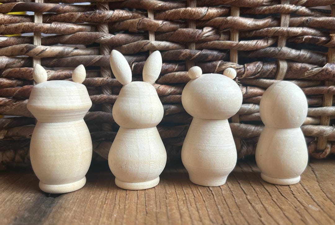 Mini Wooden Animal Set – DIY Painting Craft Kit - Etsy