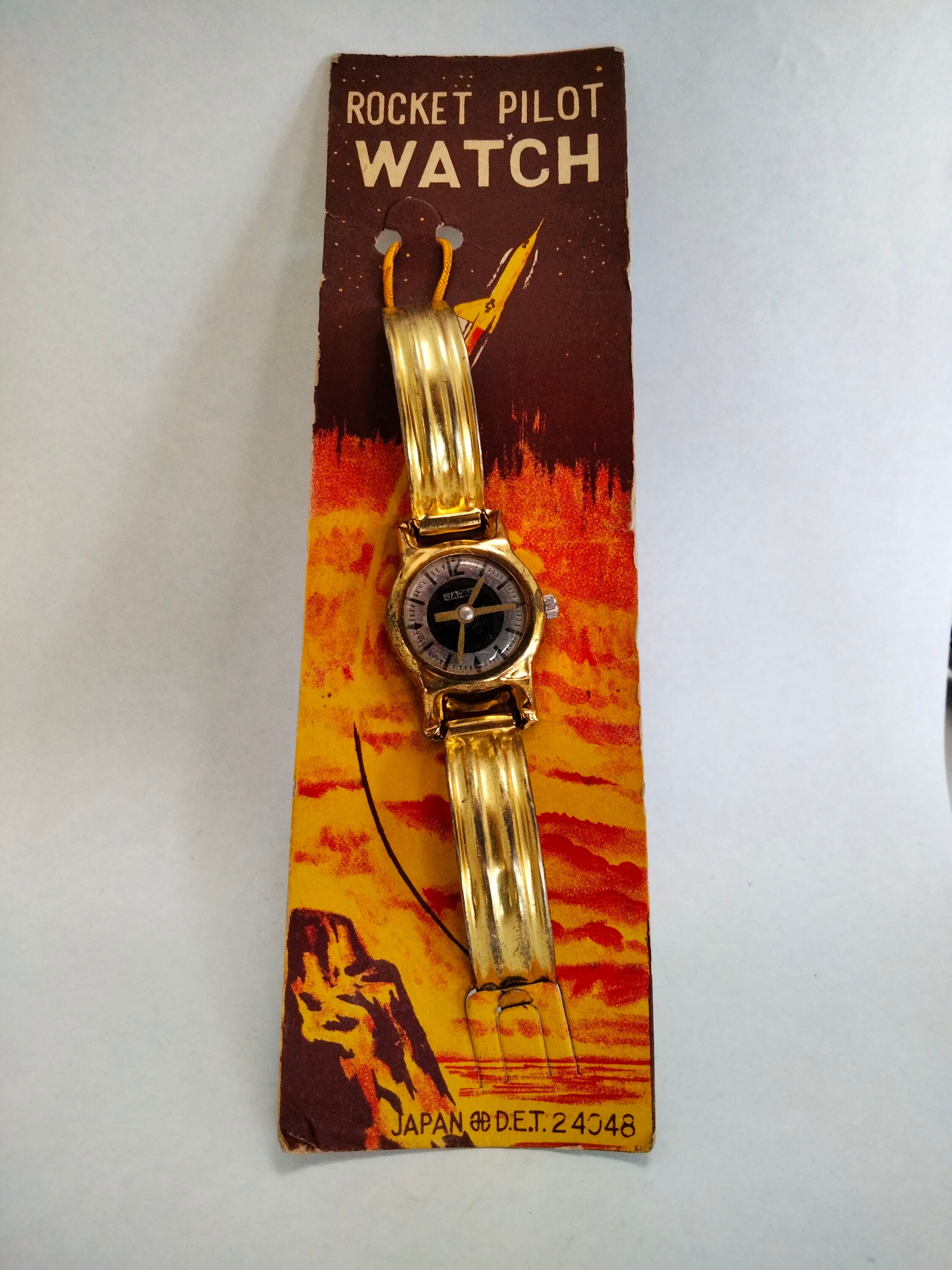 Rare Vintage Rocket Pilot Spaceship Watch 1960's Sci Fi | Etsy