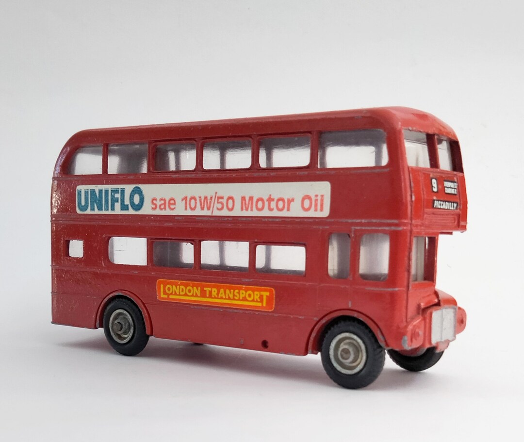 Vintage Budgie Toys London Bus Routemaster uniflo Motor Oil Birthday ...