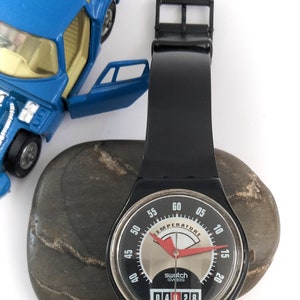 VIDEO Very Rare Swatch Watch temperature Speedo Date Dial 1990's Unisex ...