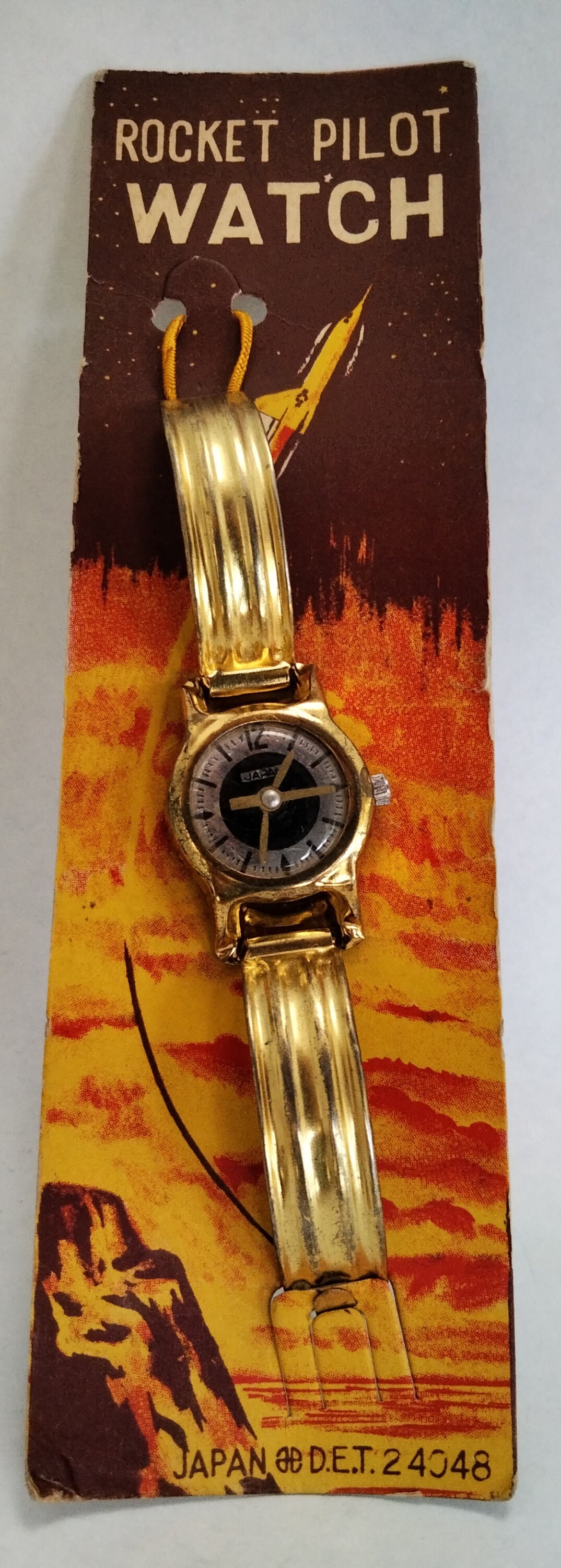 Rare Vintage Rocket Pilot Spaceship Watch 1960's Sci Fi | Etsy