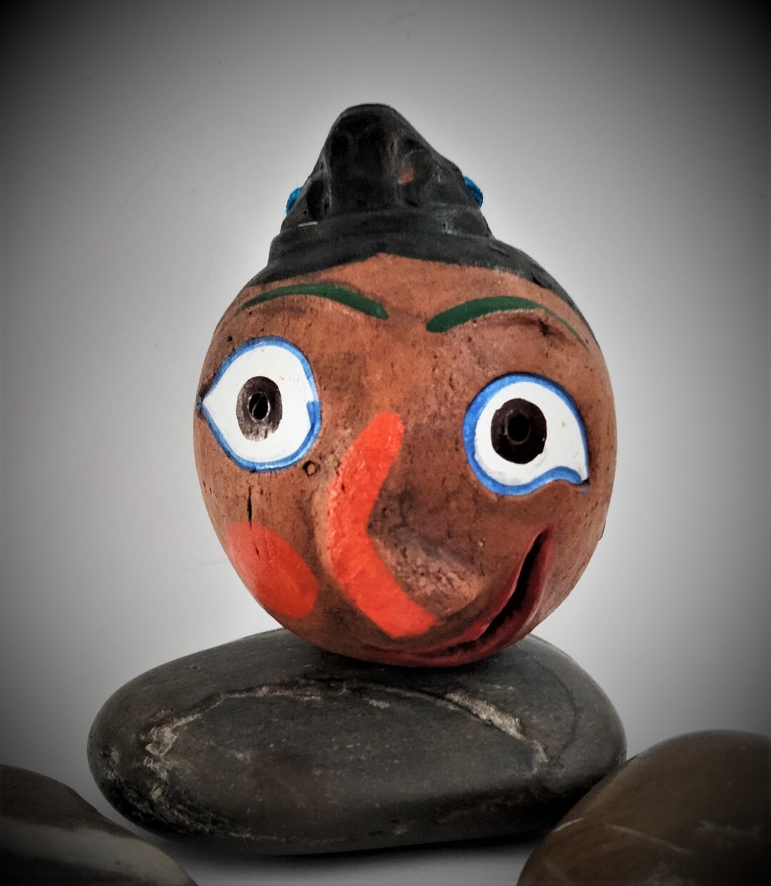 VIDEO* Vintage "dorei" Bell Japanese Spiritual Terracotta Clay Good ...