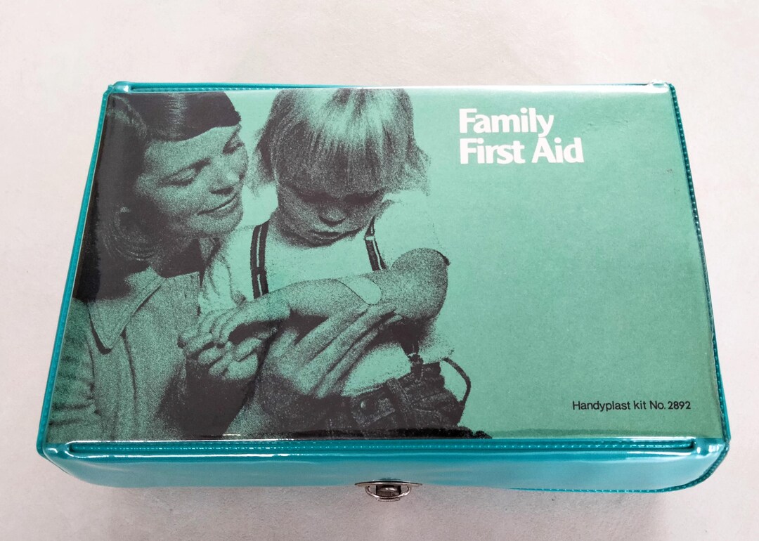 Vintage Medical Handyplast First Aid Kit 1960's Shop Stock Sealed TV ...