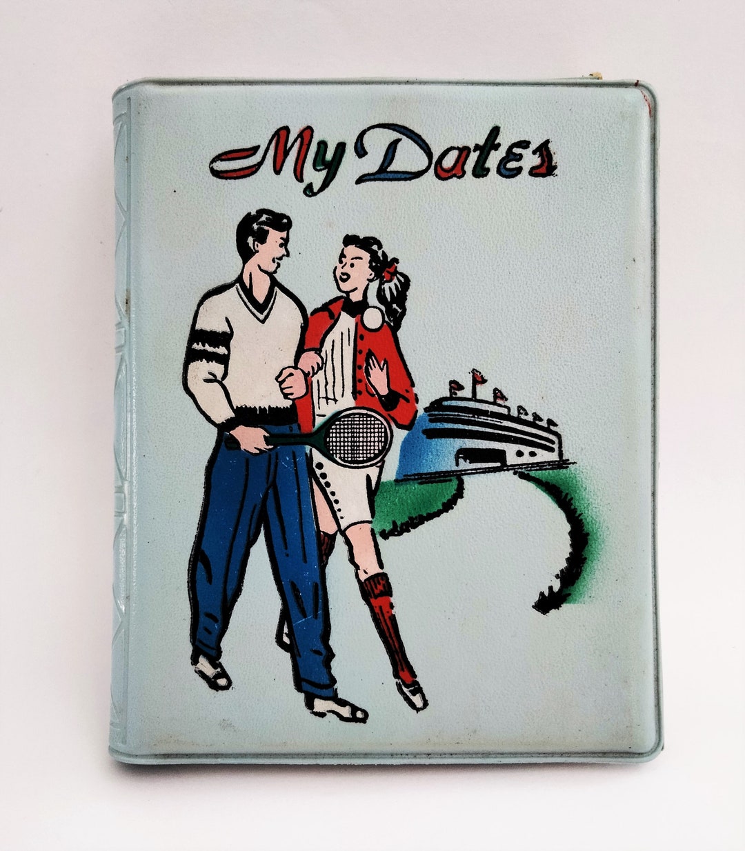 Rare Vintage "my Dates" Date Night Diary 1950's Nostalgia Girls Diary ...