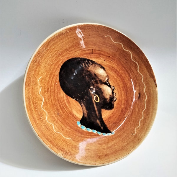 African Ceramic Plates - Etsy