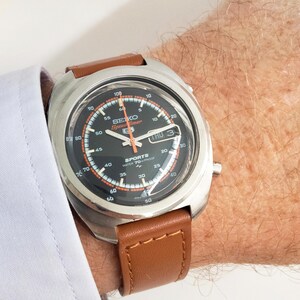 VIDEO Vintage seiko Sports Speed-timer Day/date 1970s Gent's 40mm ...