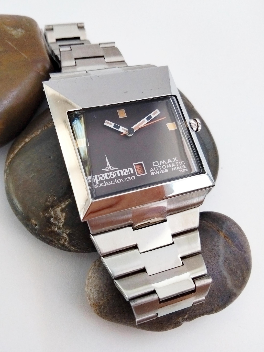 VIDEO* Rare Vintage Swiss "omax Spaceman" Audacieus Space Age ...