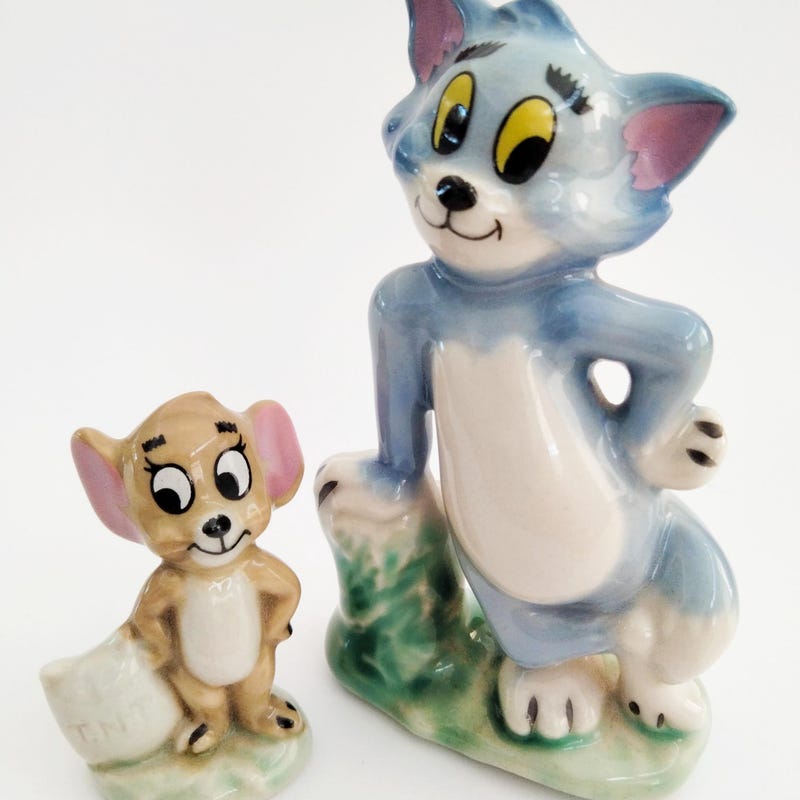 Jerry Mouse Figurines - Etsy UK
