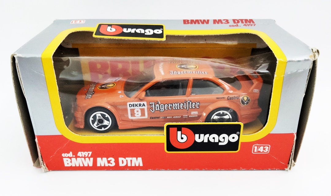 Vintage Boxed bmw M3 Burago Die Cast Model Boxed 1:43 Scale Model Boxed ...