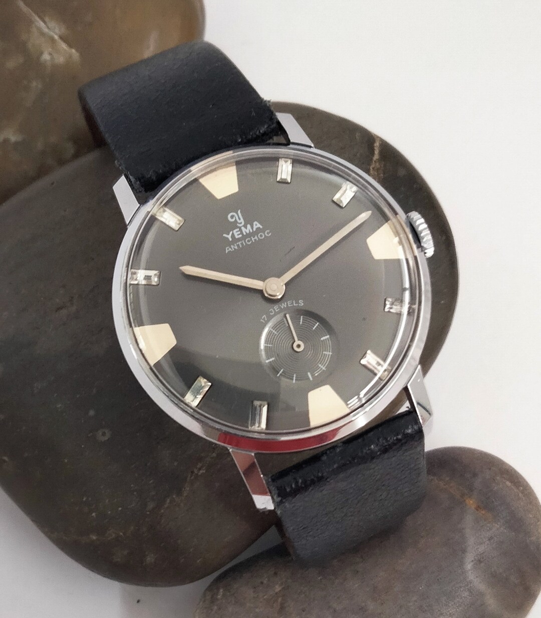 Video* Vintage "yema" French Dress Wristwatch 1960's 17 Jewel ...