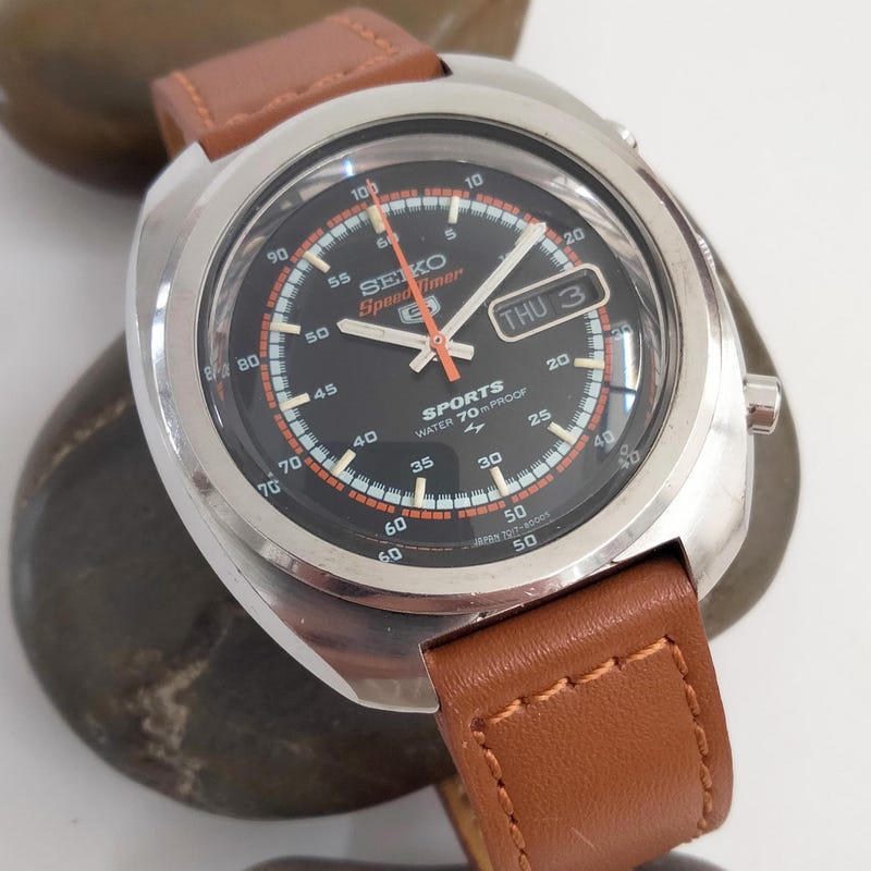 Seiko Speedtimer - Etsy Australia