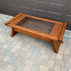Restored Teak Windowbox Winged Coffee Table - Etsy