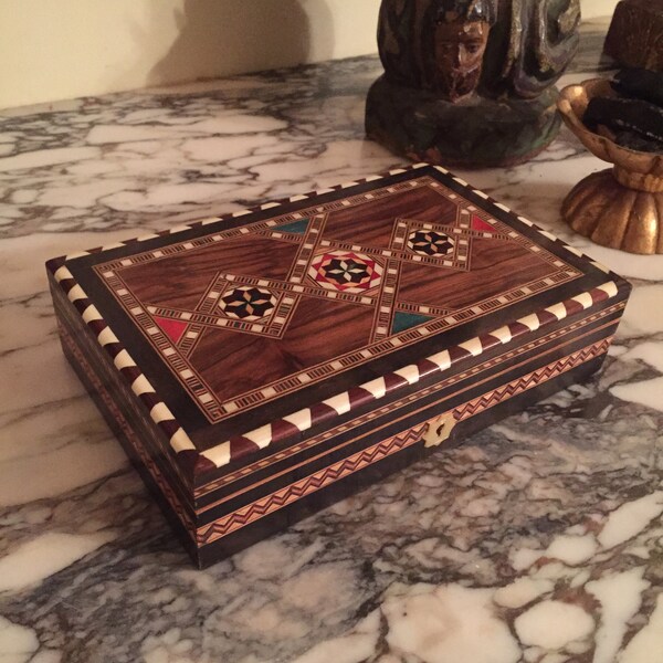 Inlaid Box - Etsy