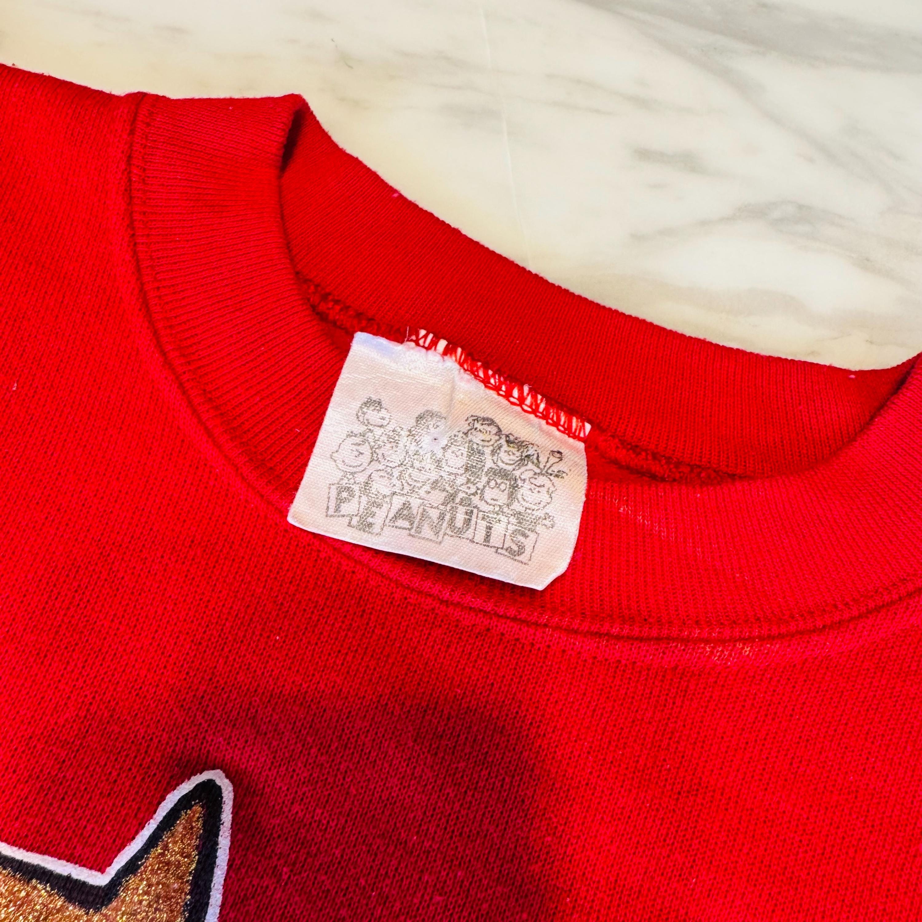 RARE Vintage Peanuts Christmas Snoopy Sweater - Etsy