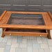 Restored Teak Windowbox Winged Coffee Table - Etsy