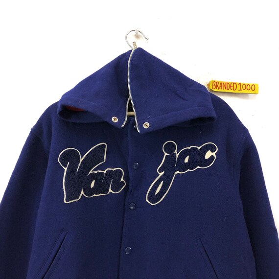Rare!!! Vintage Van Jac Varsity Jackets Sweatshirt Va… - Gem