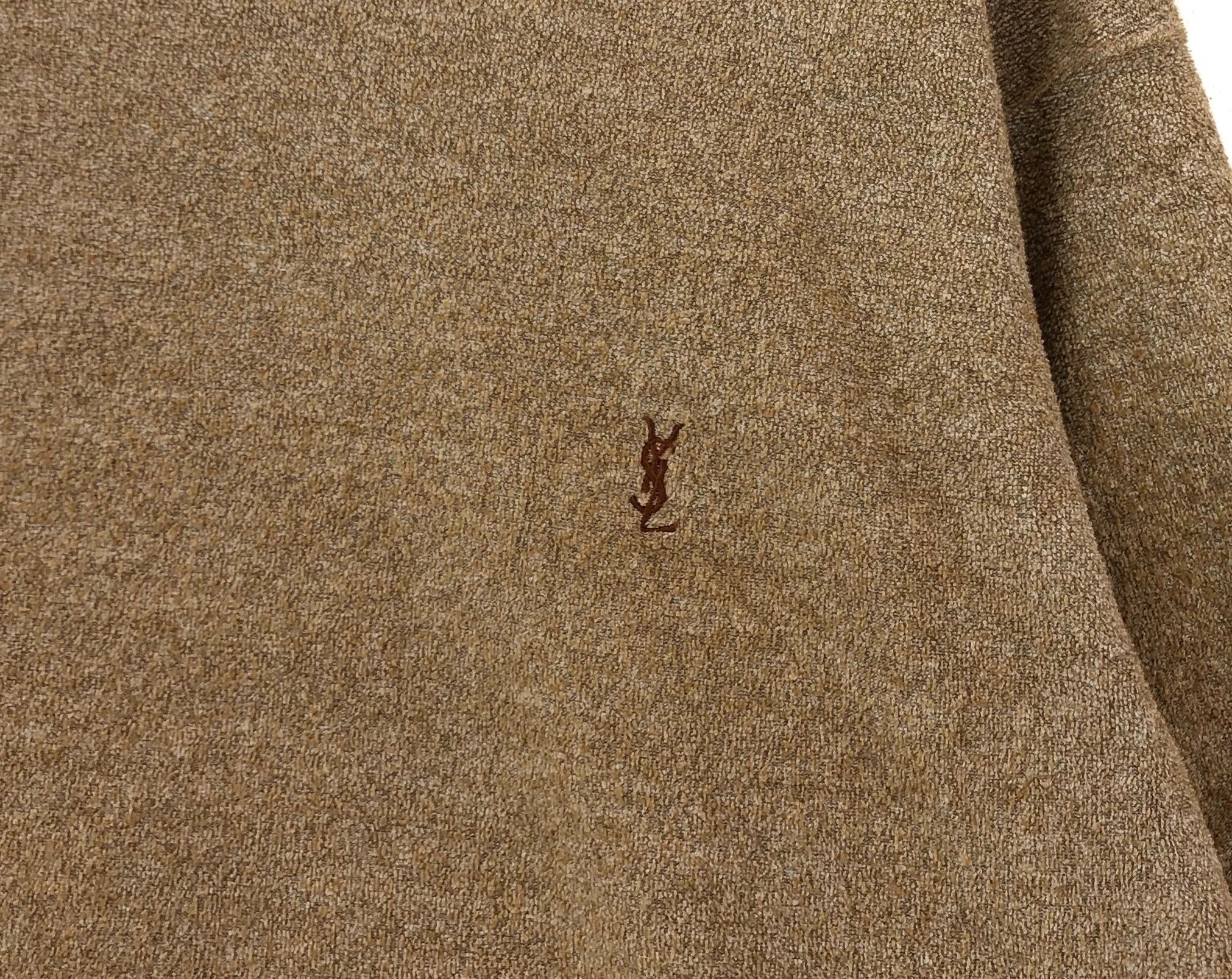 Rare Vintage YSL Yves Saint Laurent Sweatshirt YSL Small Logo ...