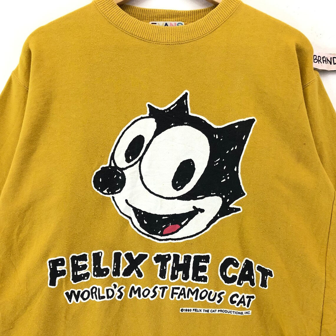 Rare Vintage Felix Long Sleeves Big Logo Felix the Cat | Etsy