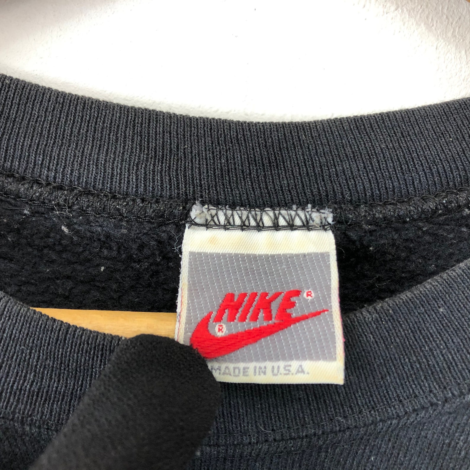 Rare Vintage Nike Gray Tag Made in Usa Sweatshirt Just Do - Etsy