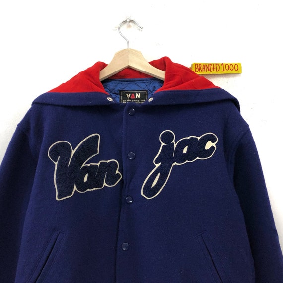 Rare!!! Vintage Van Jac Varsity Jackets Sweatshirt Va… - Gem