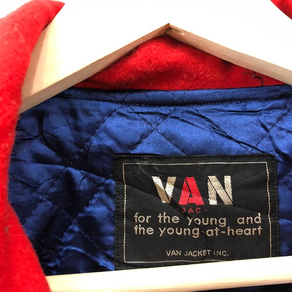 Rare!!! Vintage Van Jac Varsity Jackets Sweatshirt Va… - Gem