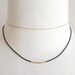 Curved Gold Bar Choker,choker,layering Choker,gold Layering Choker,gold ...