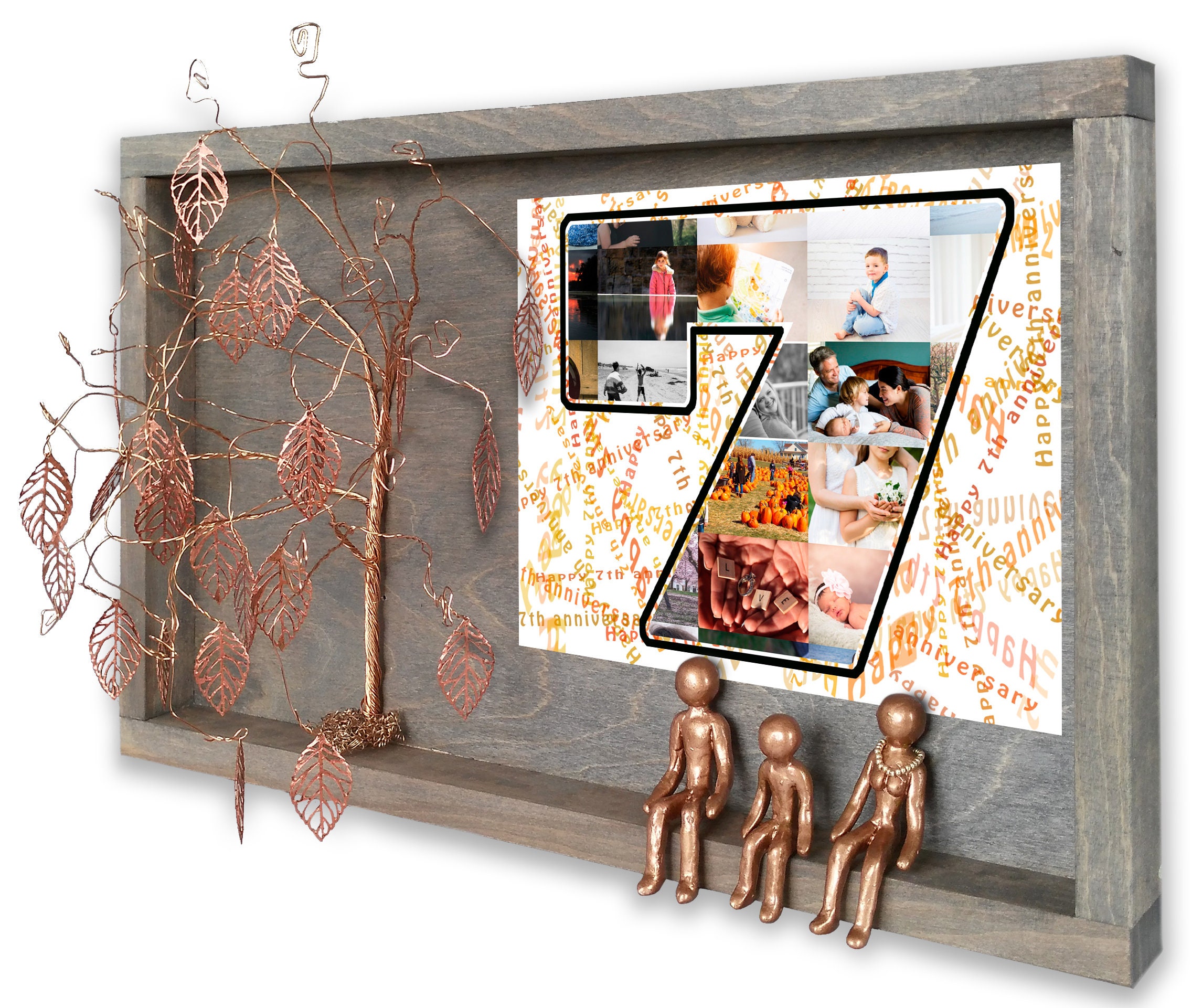 Copper Anniversary Gifts Men 7th Women 7 Year Her 22nd Family ...