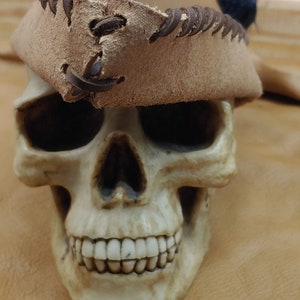 Genuine Leather Robin Hood Hat With Bird - Etsy