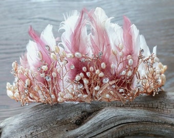 Crown fascinator | Etsy