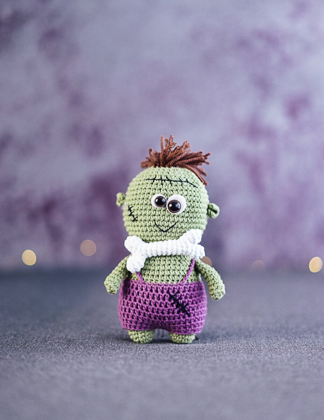Little Zombie Crochet Pattern, Zombie Groom, Crochet Zombie, Amigurumi ...
