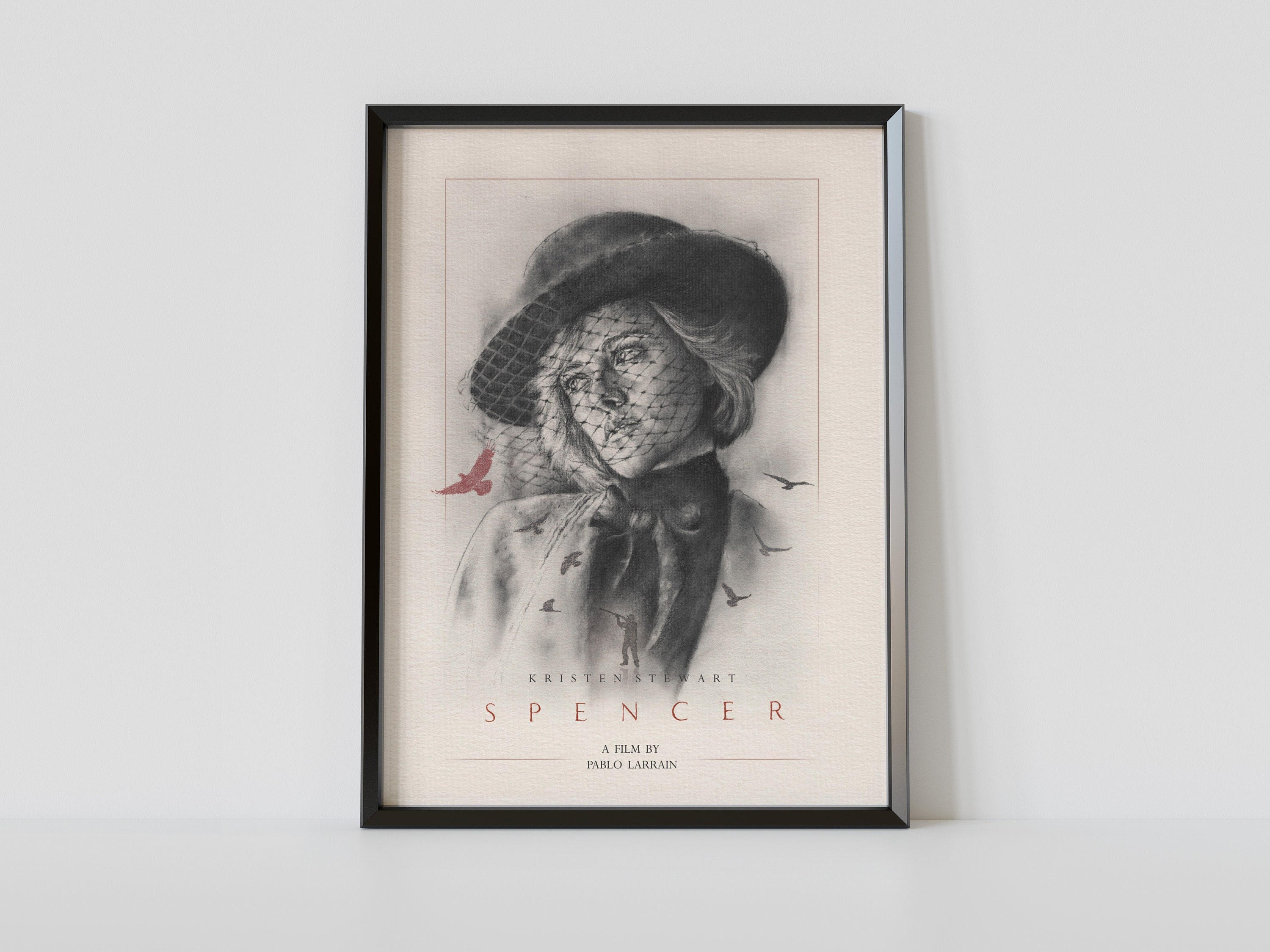 Spencer Film Poster, Kristen Stewart Print, Princess Diana Print ...