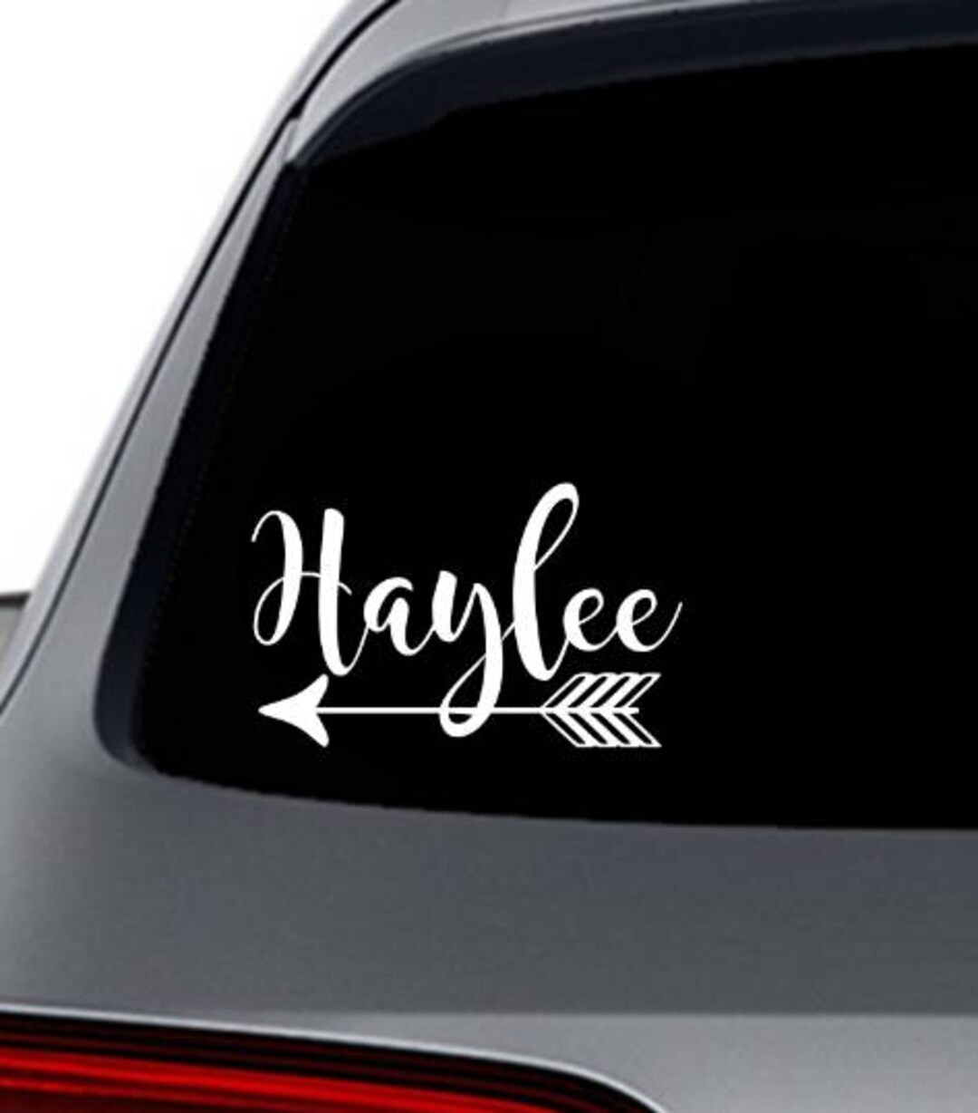 Car Name Decal Custom Bumper Sticker Personalized With Your - Etsy
