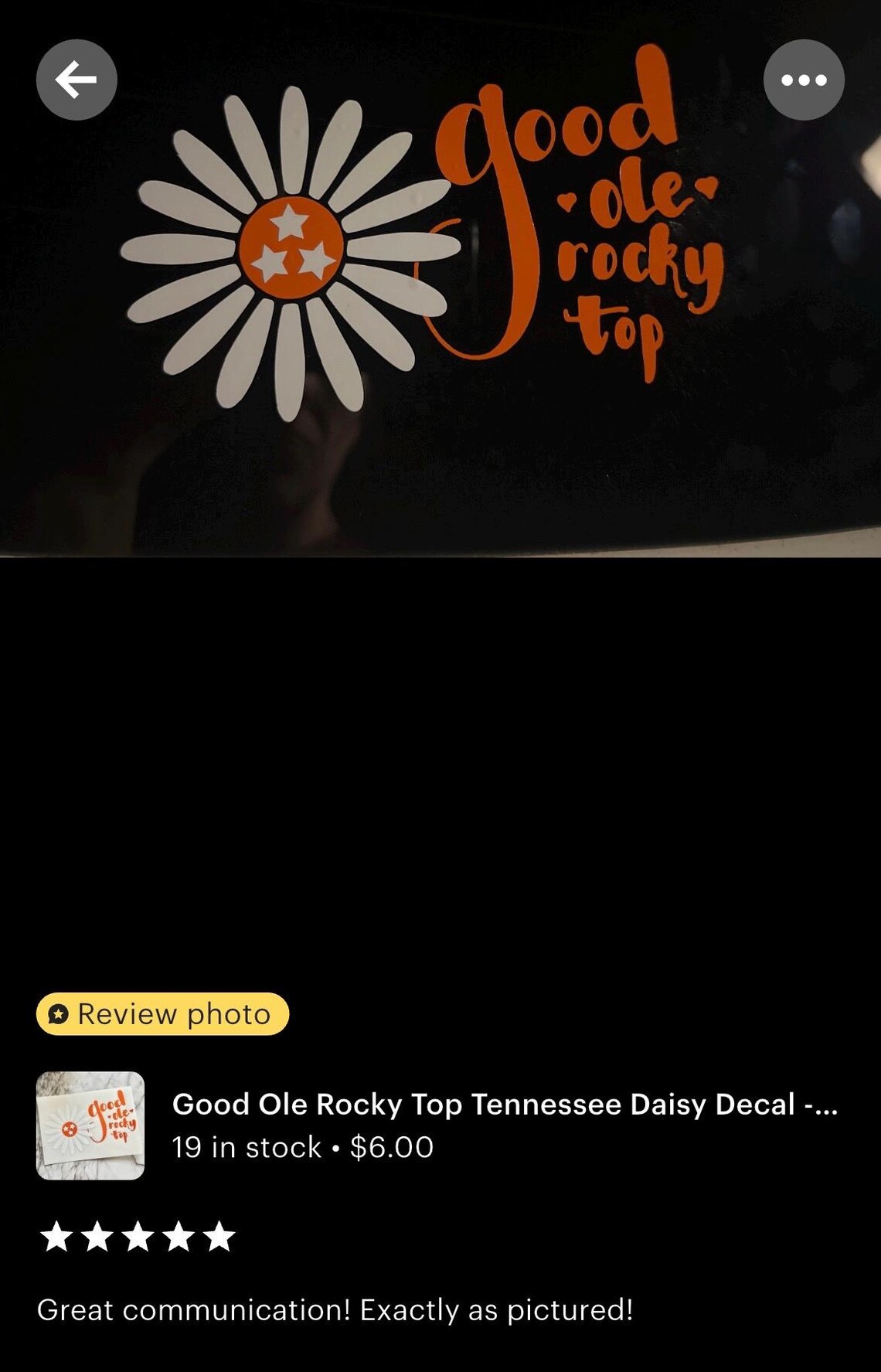 Good Ole Rocky Top Tennessee Daisy Decal - Football - Car Decal ...