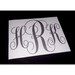 Car Monogram Decal Custom Bumper Sticker Personalized With Your ...