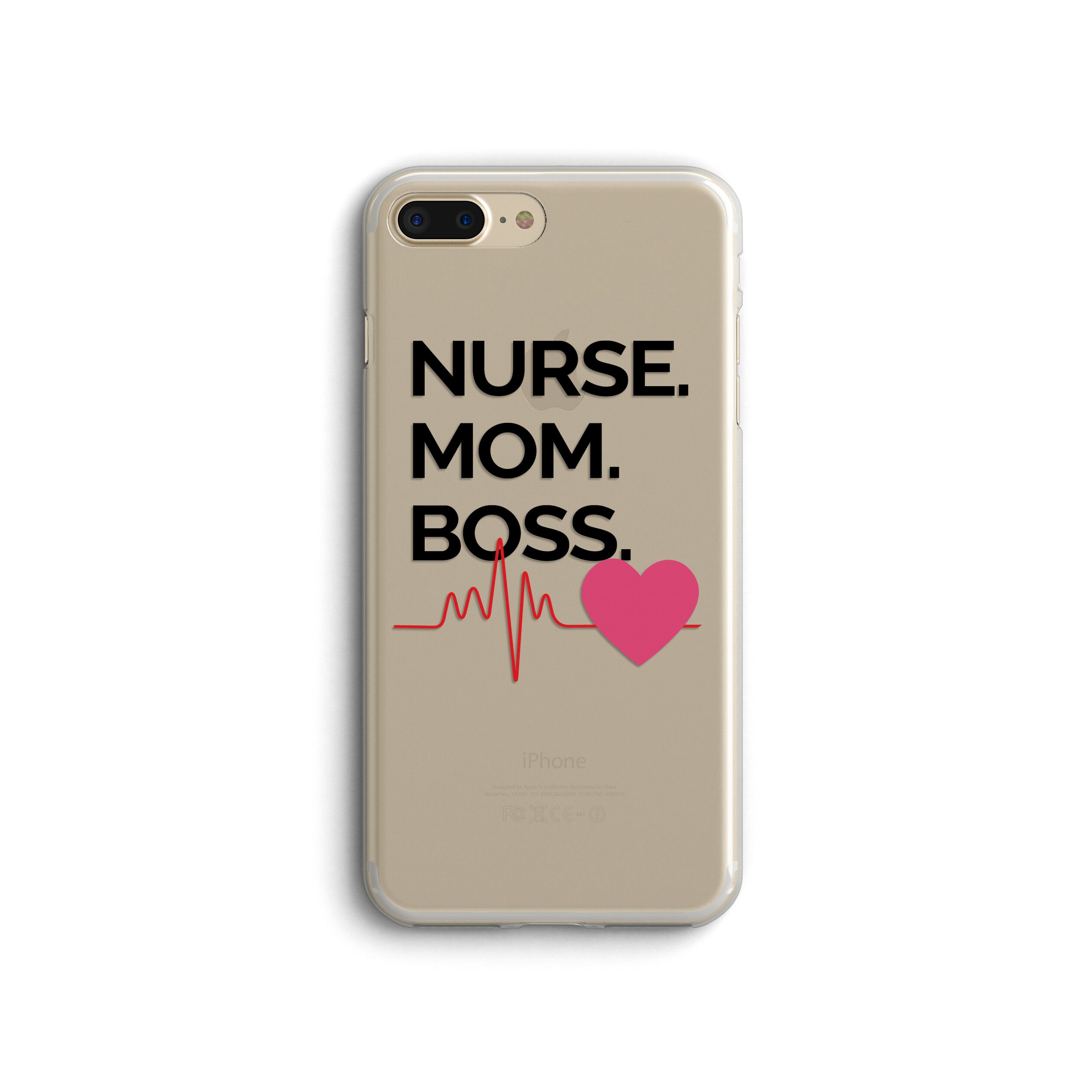 Nurse Mom Boss.nurse Phone Case.nursing.iphone Xr.iphone XS | Etsy