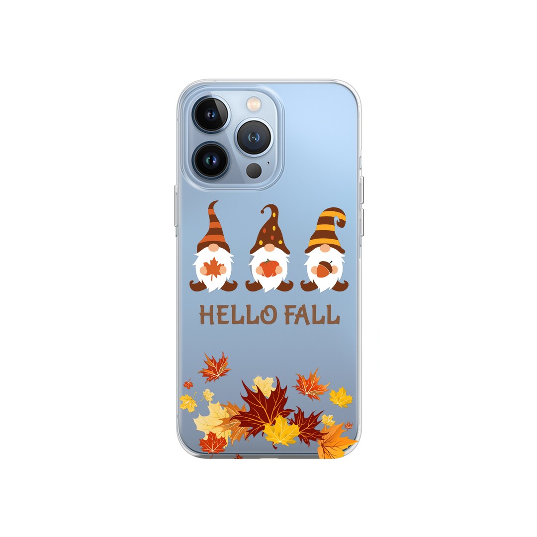Hello Fall iPhone 13 Case Fall Gnomes iPhone 12 Case iPhone 15 - Etsy