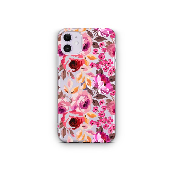 Iphone 12 Iphone 12 Pro Max Iphone 11 Case Floral Iphone 11 | Etsy