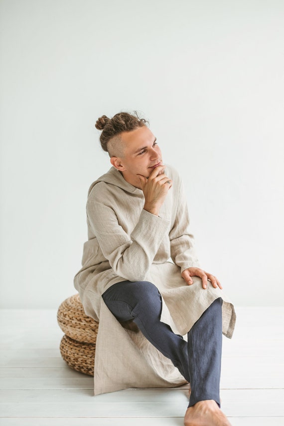 Mens Hooded Tunic