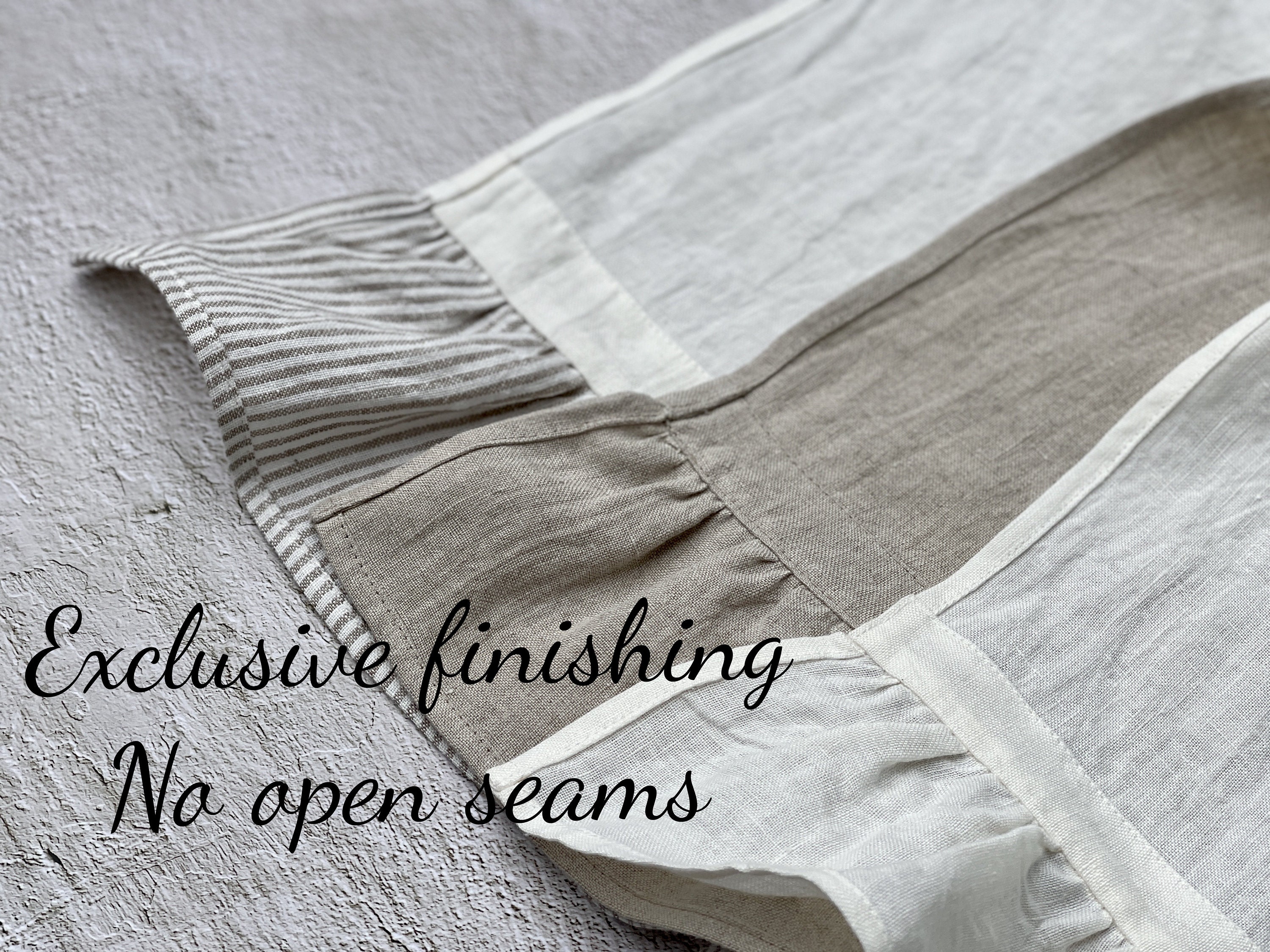 Linen Ruffle Tea Towel Rustic Style Towels Hand Towel With | Etsy