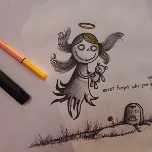 Never Forget Who You Were - Print - Etsy