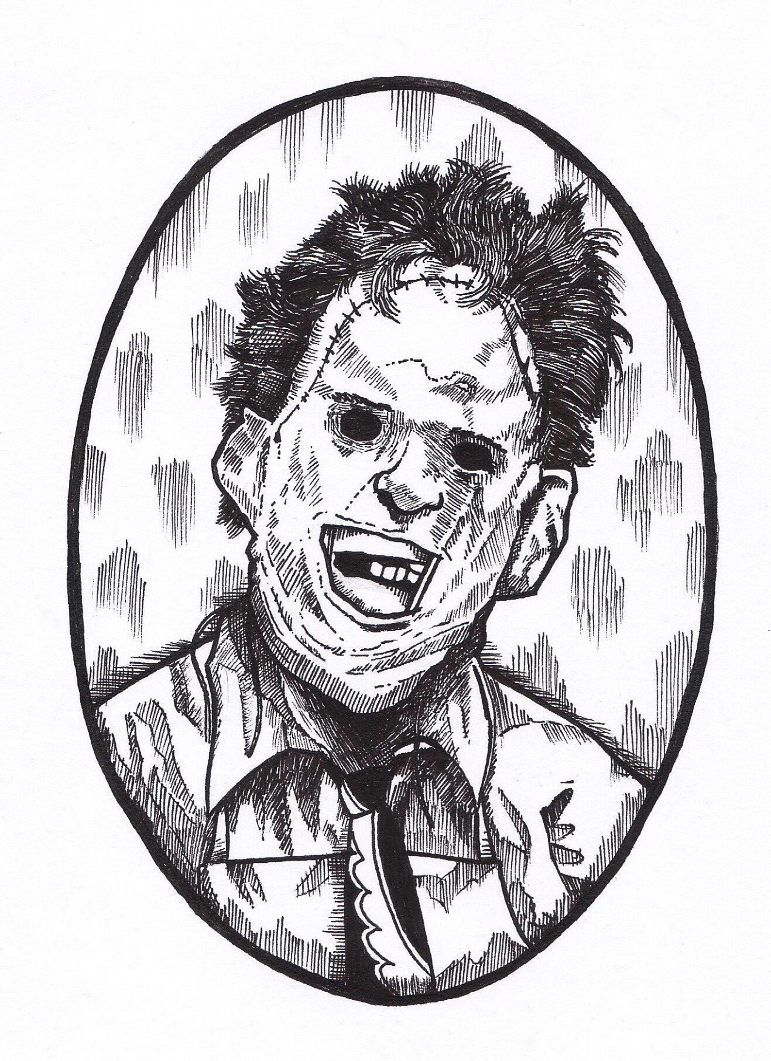 Leatherface Print - Etsy