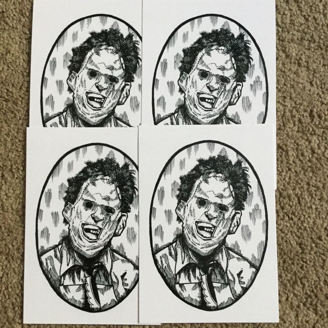 Leatherface Print - Etsy
