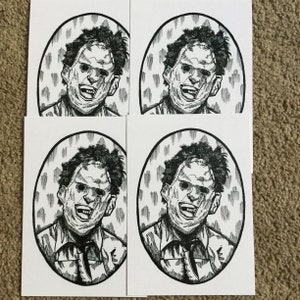 Leatherface - Print - Etsy